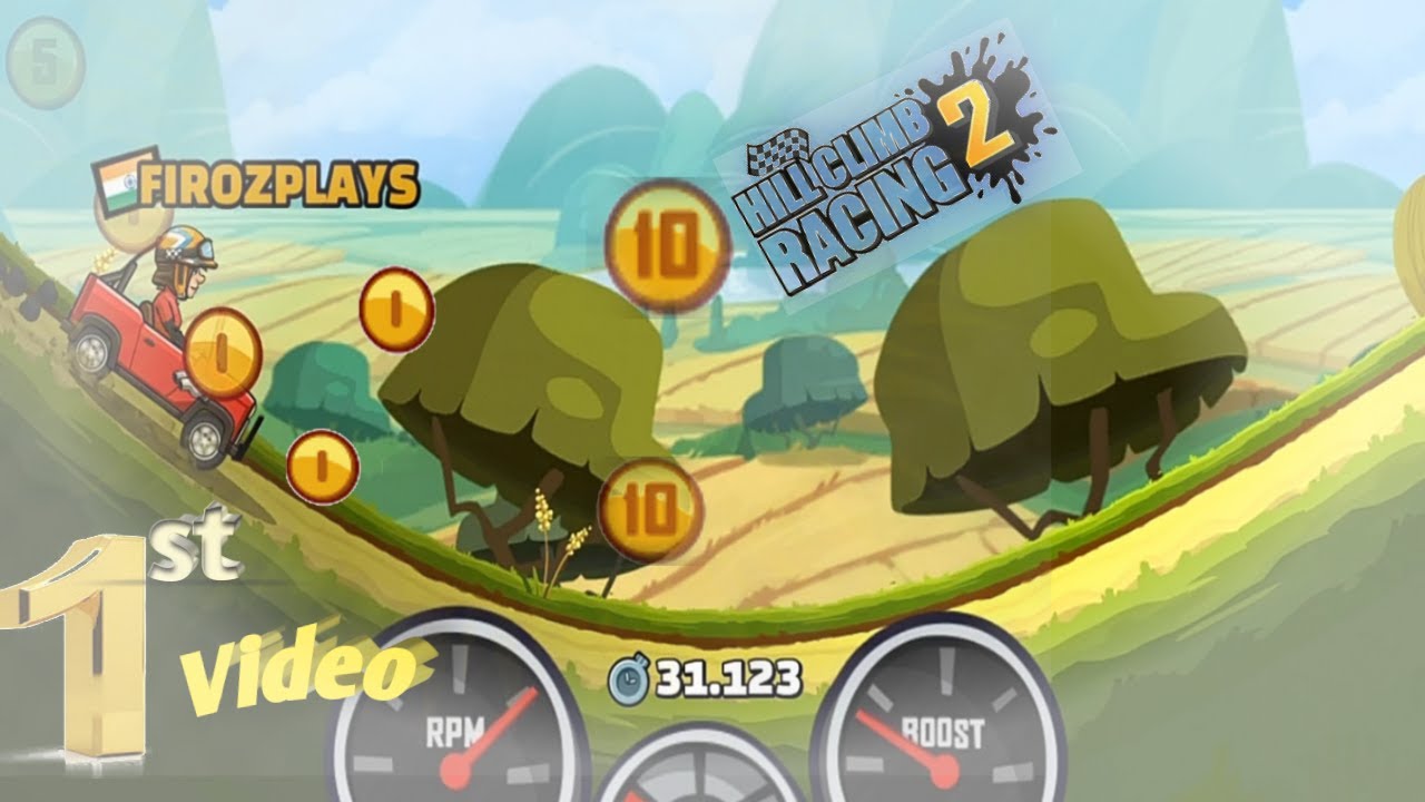 Hill climb racing 2 - gameplay | I play for the first time hill climb ...