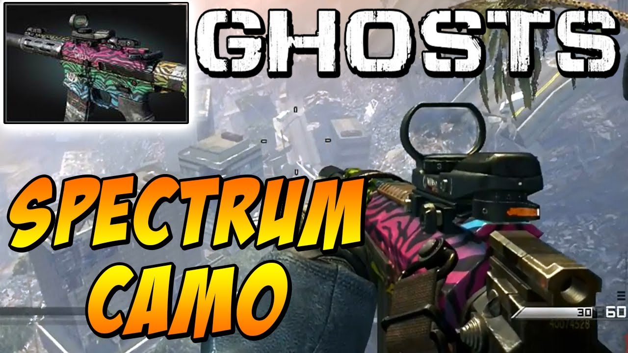COD Ghosts - "EXCLUSIVE SPECTRUM CAMO" Explained IT'S NOT A HACK! (Call ...