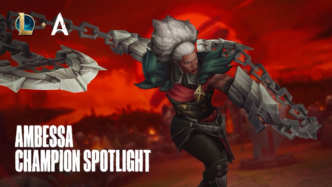 Ambessa Champion Spotlight (feat. Mylon) | Gameplay - League of Legends ...