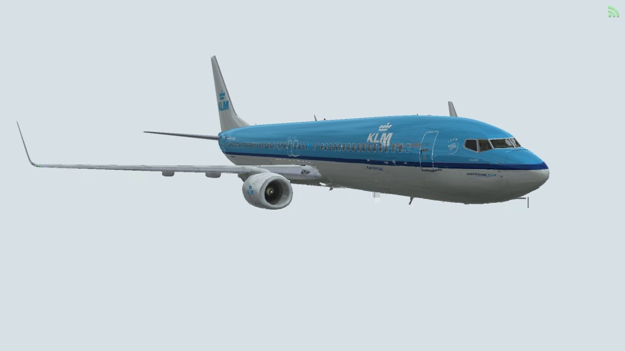 Infinite flight 737-800 KLM with safety video!!! - YouTube