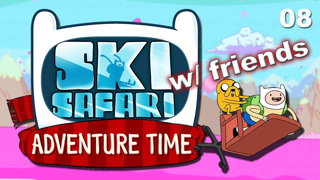 Adventure Time - SKI SAFARI 08 w/ Friends- iOS Android iPad iPod iPhone ...