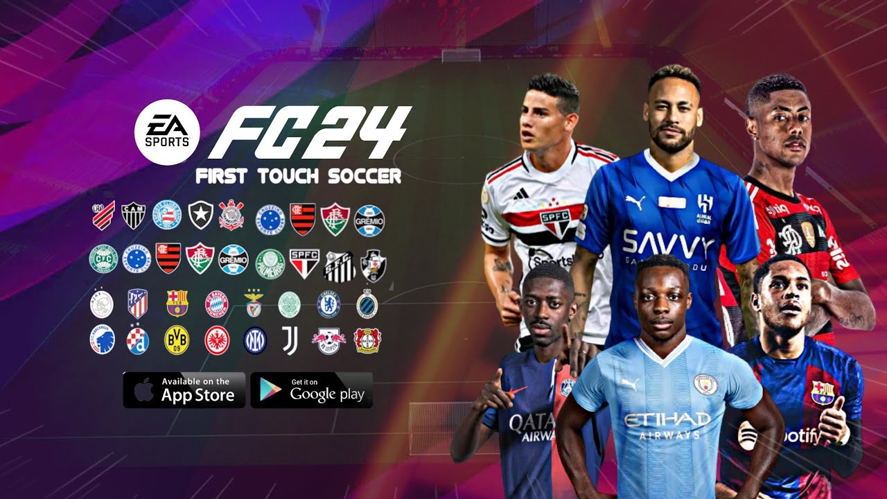 NOVO!? FTS 2024 MOD BRASILEIRÃO e EUROPEU Patch Atualizado Com Gráficos Realistas (Android ...