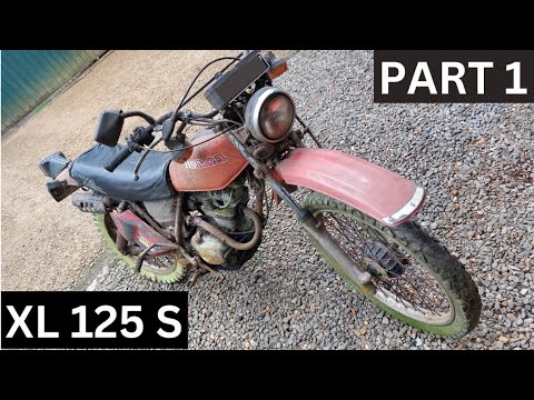 First Startup Attempt | Part 1 | 1984 HONDA XL125S Restoration/Rebiuld ...