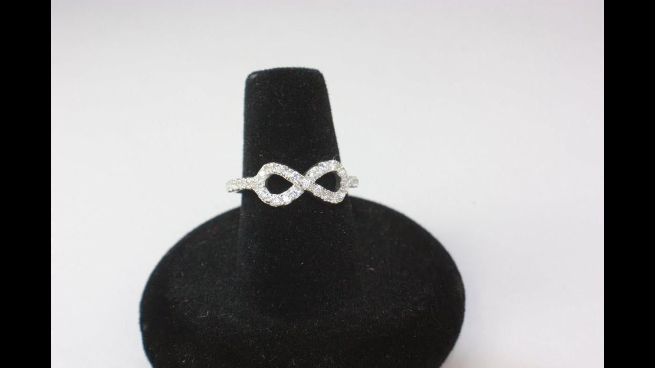 Figure 8 Sterling Silver Ring - YouTube