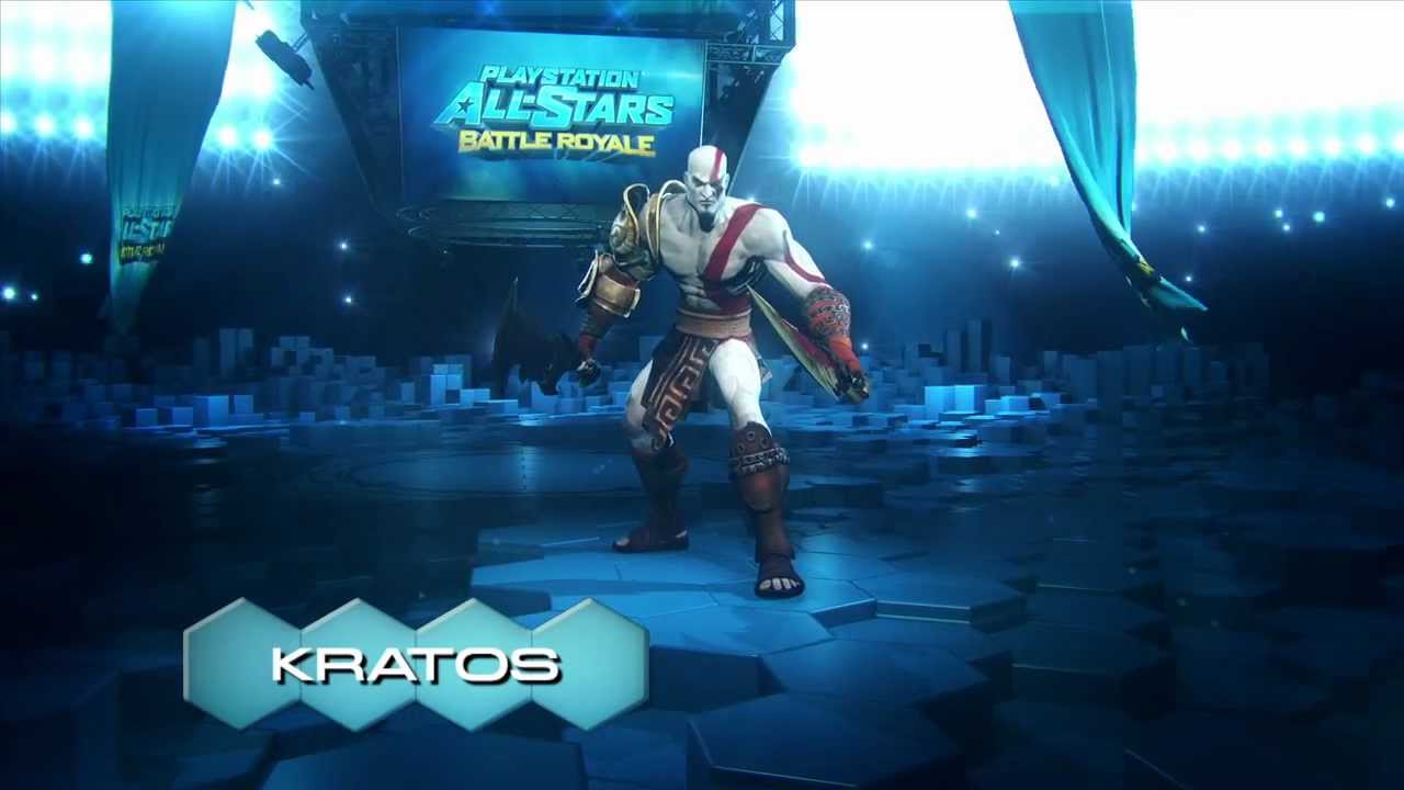 PS VITA PlayStation All-Stars Battle Kratos trailer - YouTube