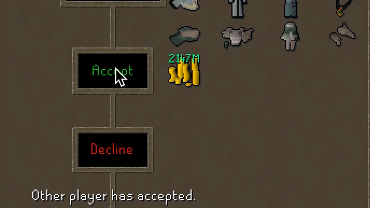 Biggest Trust Trade on OSRS (September 2014) - YouTube