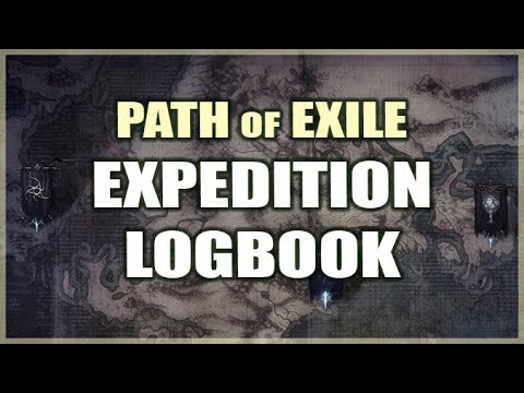 Path of Exile: Expedition Logbook First Look (Excavation Map Thingys ...