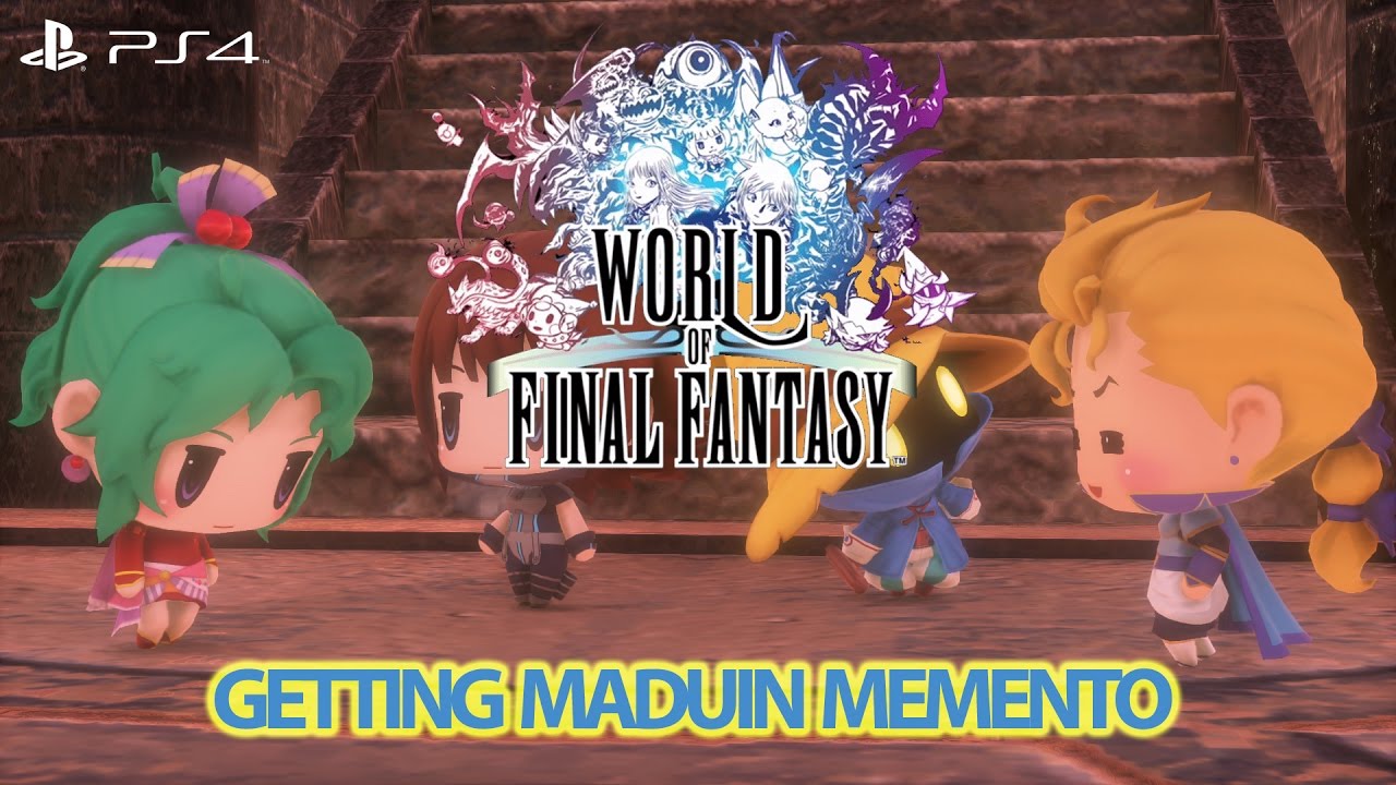 World of Final Fantasy (PS4) - Getting Maduin memento - YouTube