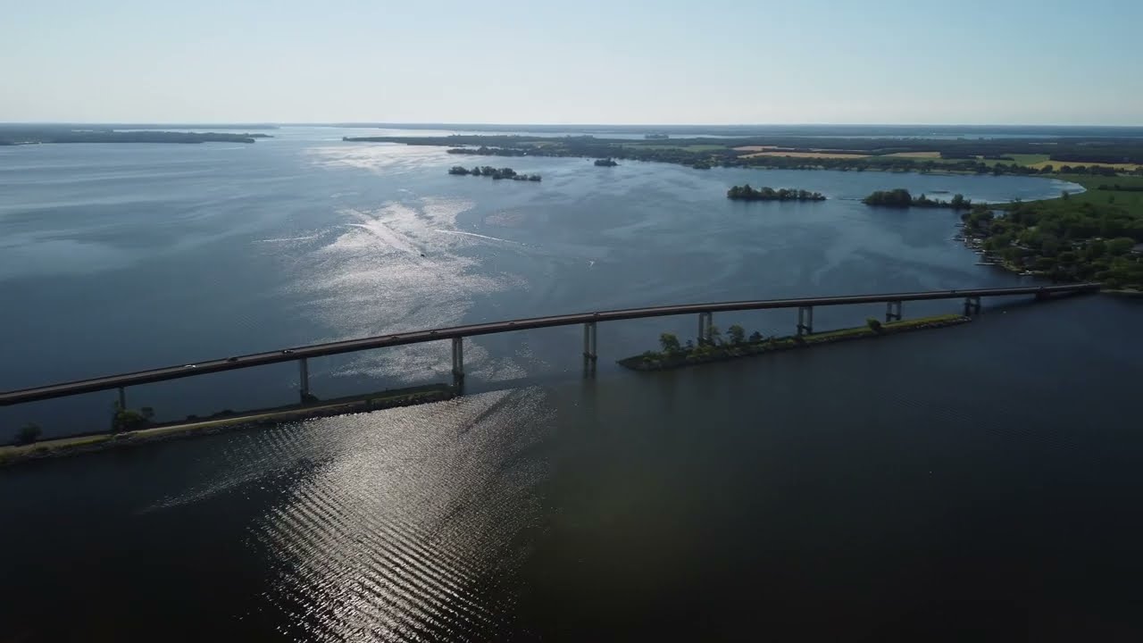 Norris Whitney Bridge (Bay Bridge), Belleville, ON - YouTube