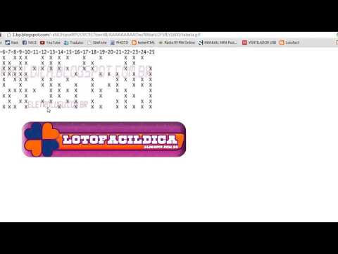 Como ganhar na lotofácil jogando com 18 números em apenas 6 cartões