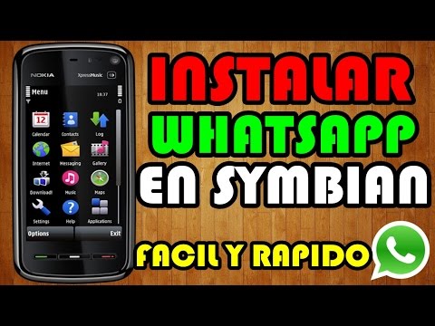 Como Instalar WhatsApp En | Nokia | Sony Ericsson | Samsung | SYMBIAN