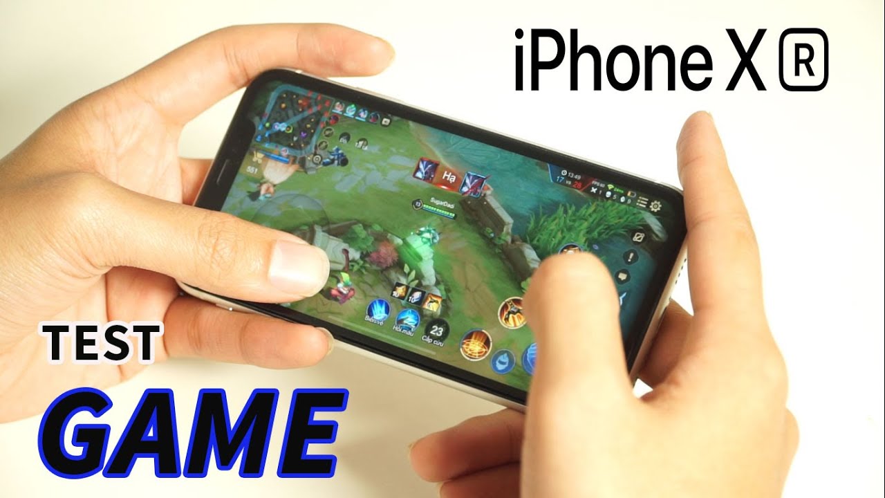 2020 iPhone XR chiến game vẫn quá Mượt. - YouTube