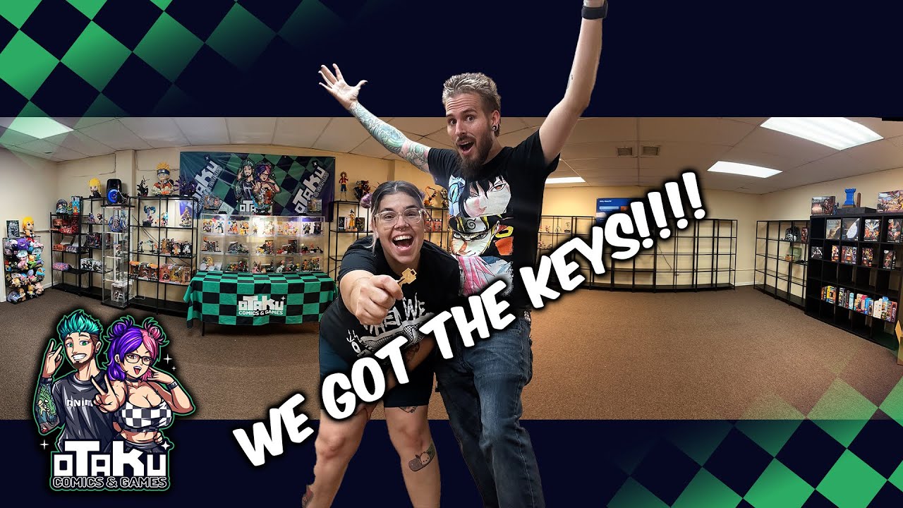 Otaku Comics & Games behind the scenes set up! - YouTube