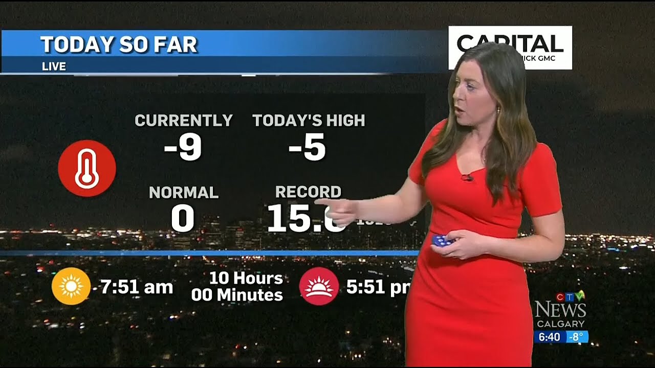Danielle Savoni - Weather - CTV News Calgary - Wednesday, February 14 ...