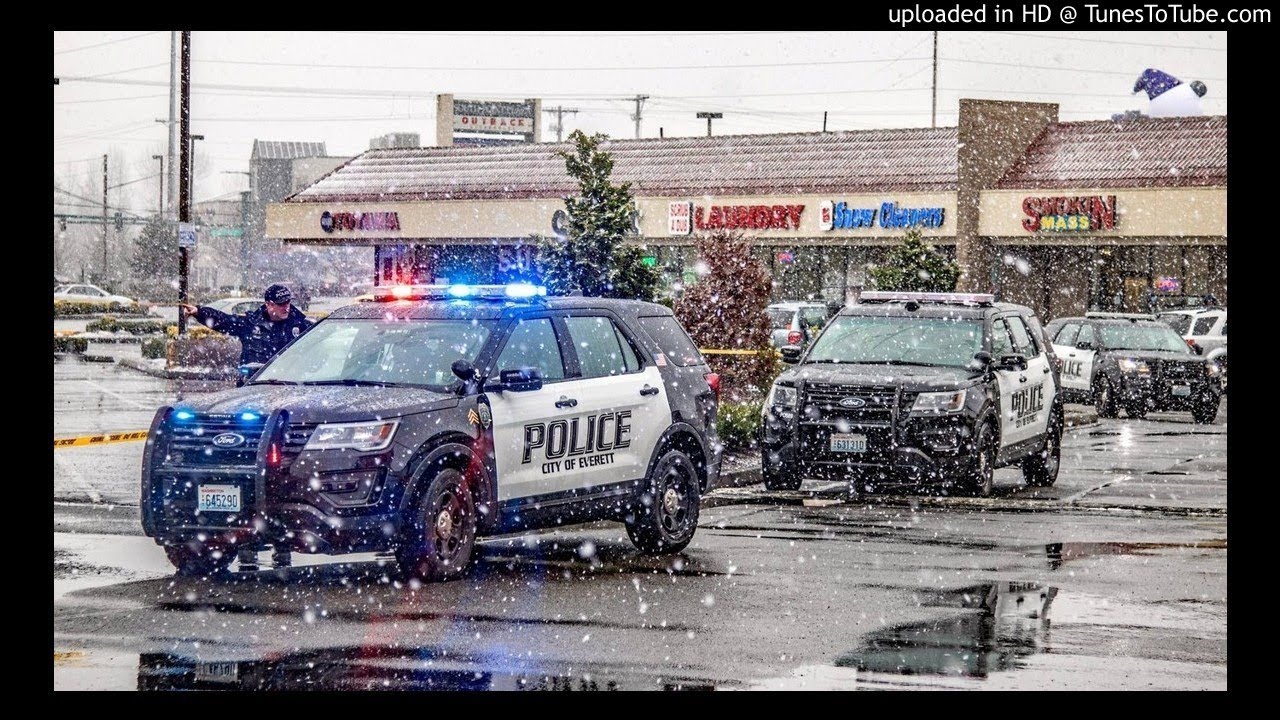 (Scanner Audio) Everett Police Department's Intense Vehicle Pursuit of ...