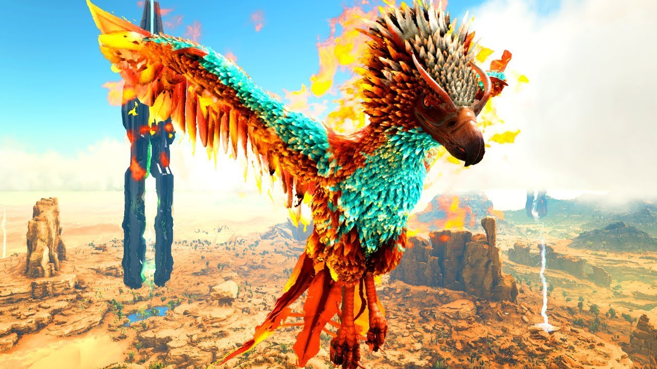 ARK - LA MISION DE RUSITO ¡¡CAZA DEL FENIX!! 🔥🐦 - YouTube