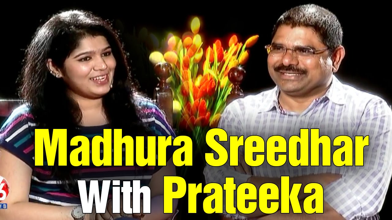 Ladies & Gentlemen fame Madhura Sreedhar with Prateeka - V6 Prateeka ...