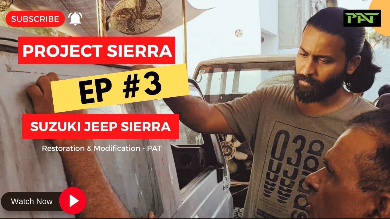 Project Sierra EP 3 - Suzuki Jeep Sierra - Restoration & Modification ...