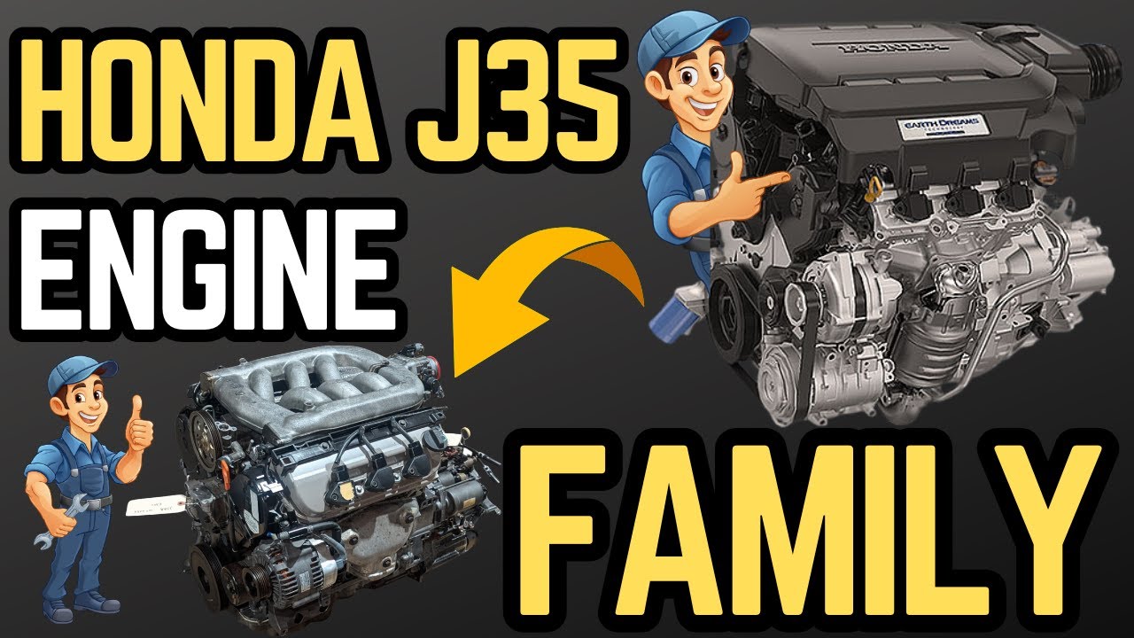 Honda J35 Engine Family Explained: Every Version, Power & Evolution ...