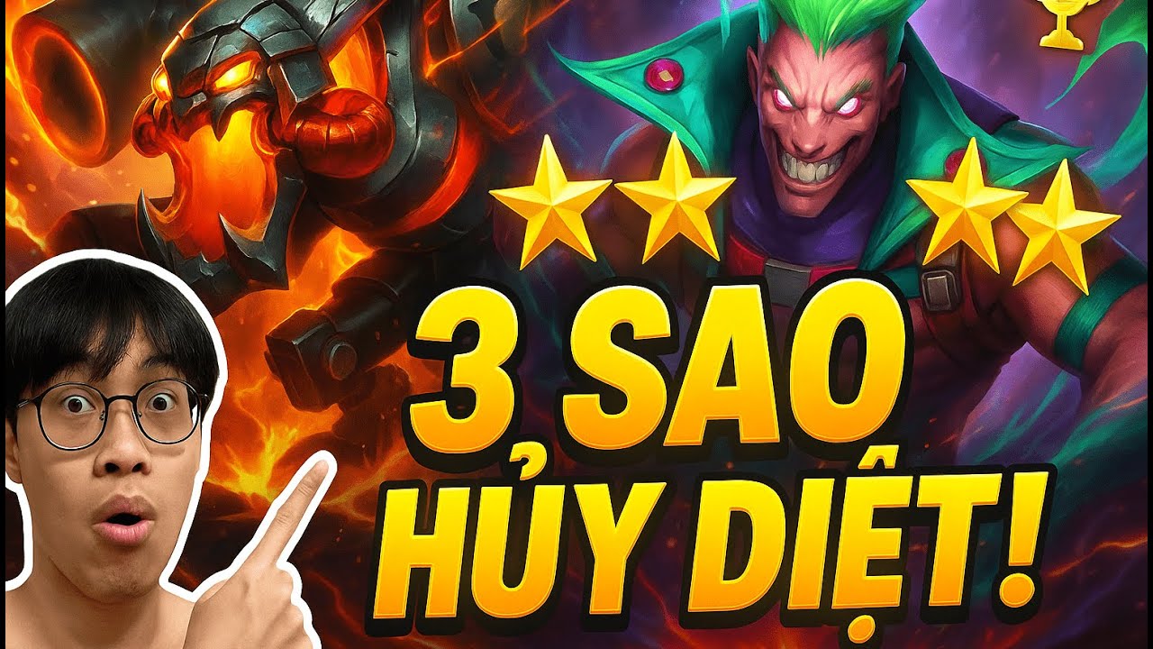 3 sao Cho'gath và 3 sao Brand - YouTube
