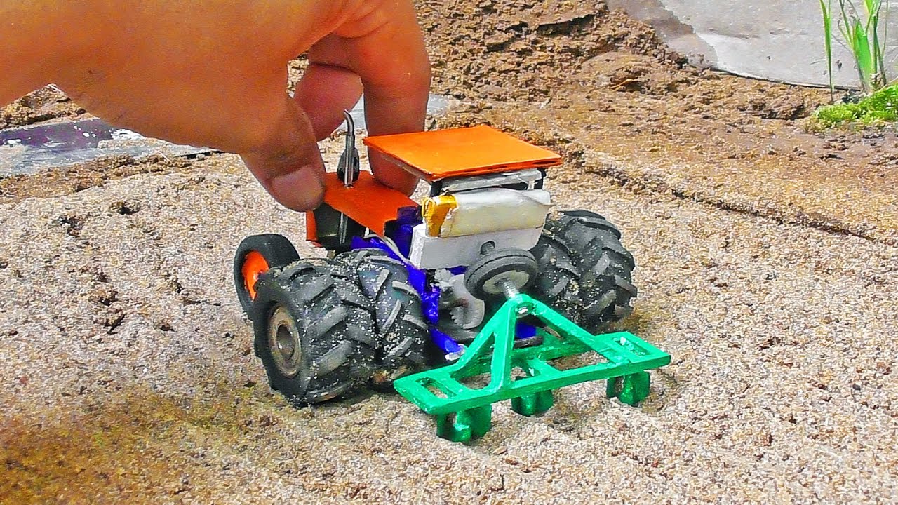 diy tractor Ridger machine 3 farrow ridger | Science project ...