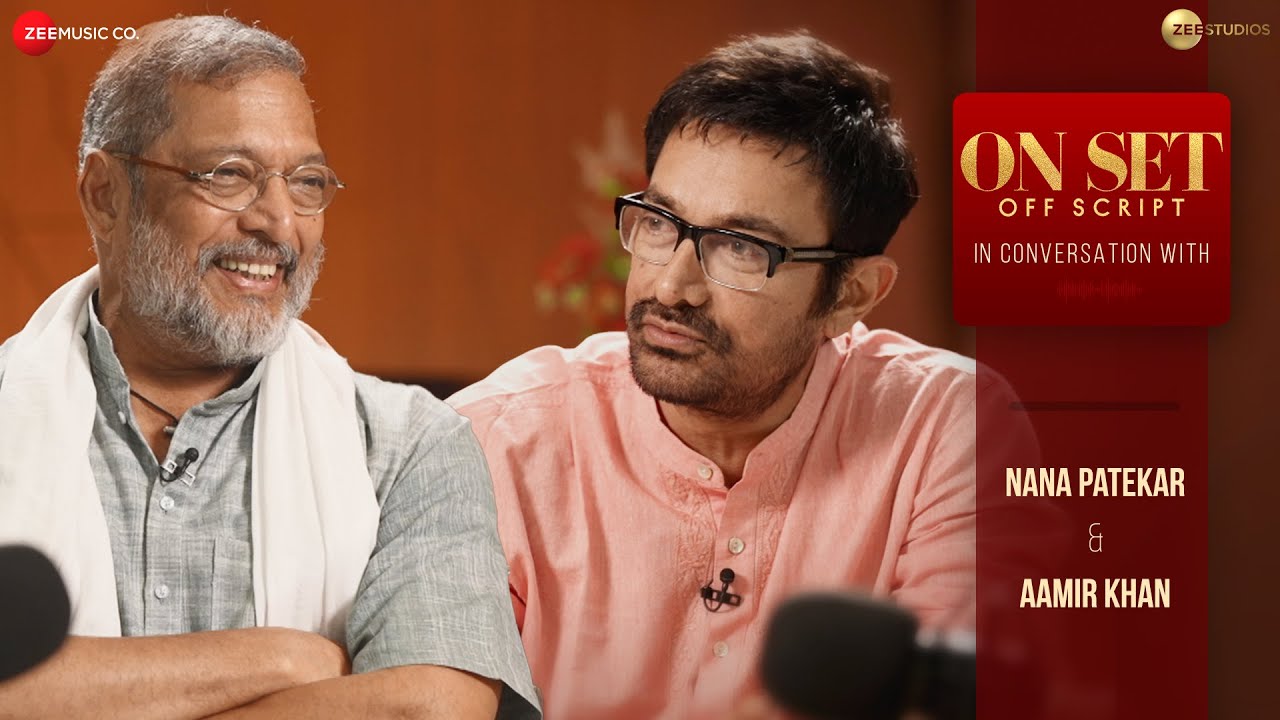 Candid Conversation: Nana Patekar & Aamir Khan | On Set Off Script - YouTube