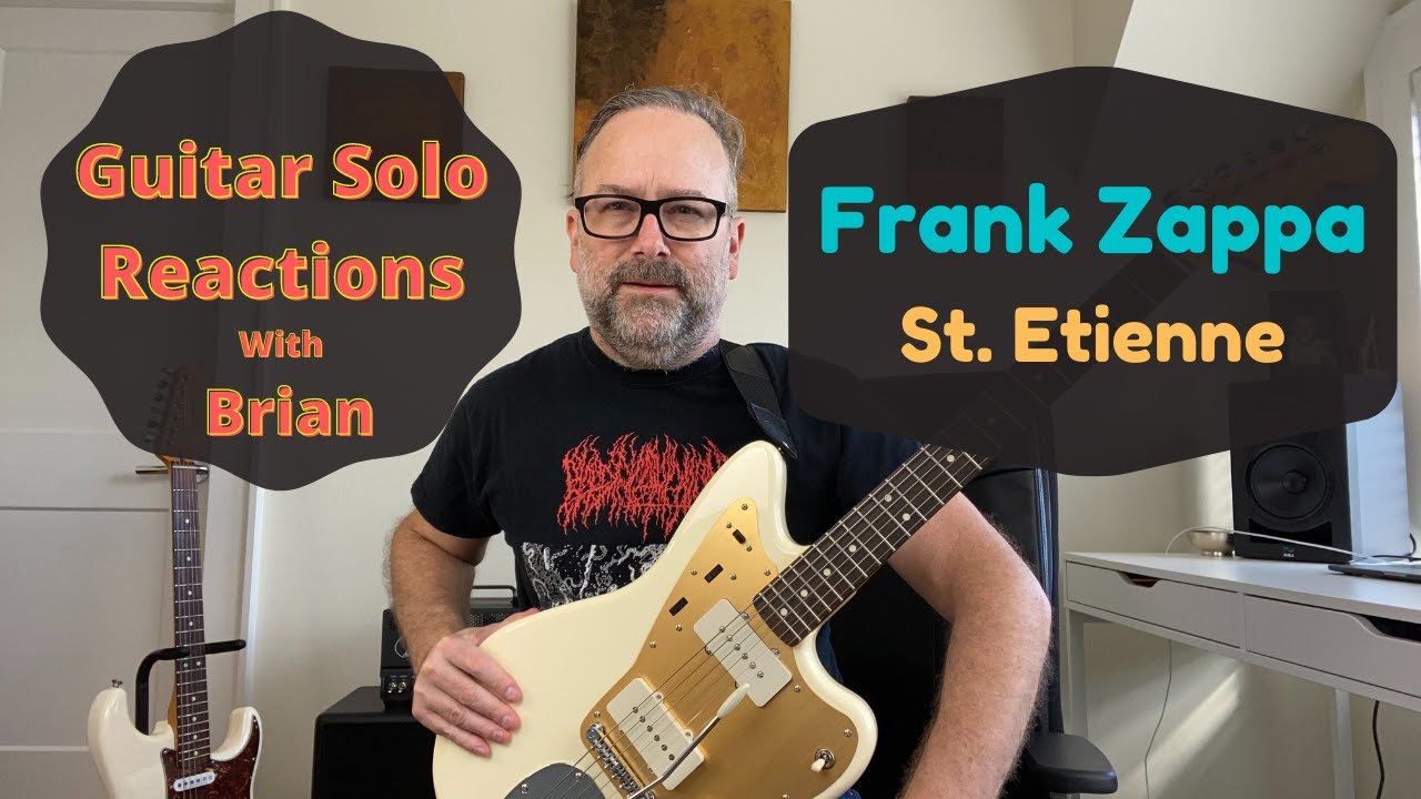 GUITAR SOLO REACTIONS ~ FRANK ZAPPA ~ St. Etienne - YouTube