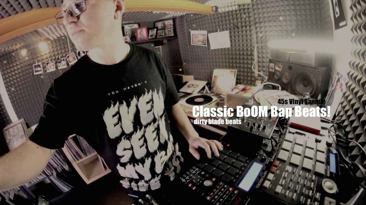 Beats old school classic boOm Bap,45s Sample Mpc (video) - YouTube
