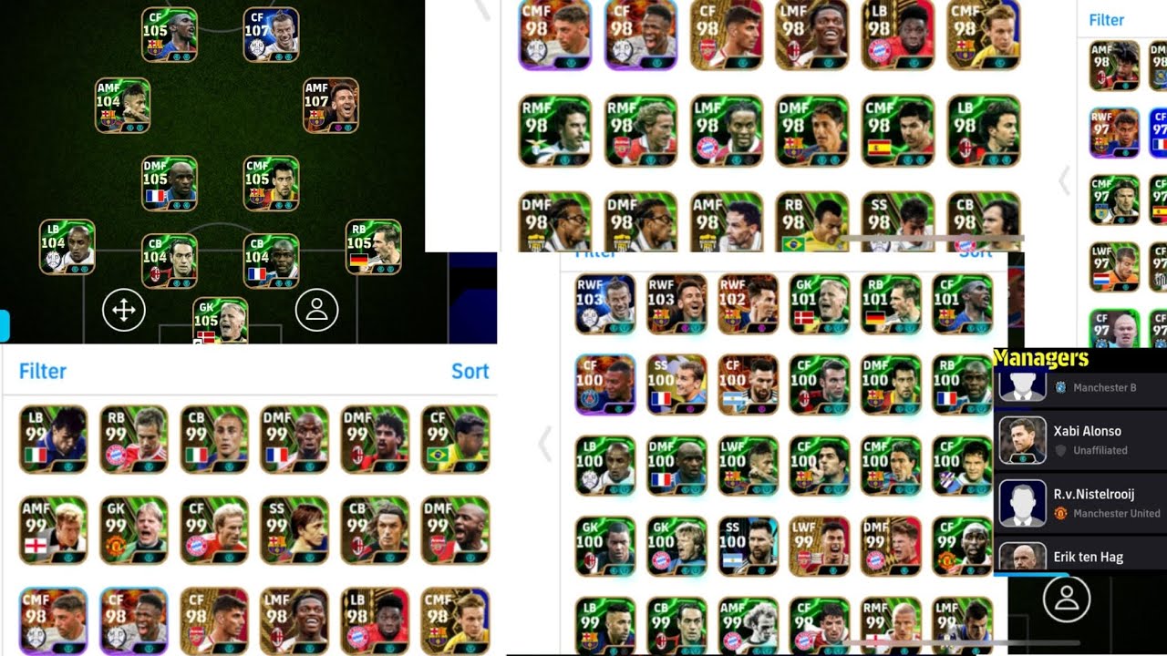 BIG ID🔥🥵🥶 EFOOTBALL PES⚡🐐🔥WITH EPIC CARDS😎🫂AND BOOSTERS CARDS 💗DM.US ...