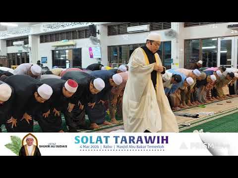 Solat Sunat Tarawih Bersama Sheikh Sudais Malaysia USTAZ SHUKRI ALI. 