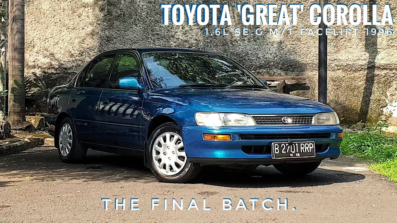 GRECO Paling TERAKHIR di Indonesia! Toyota Corolla Ini Rakitan Terakhir ...
