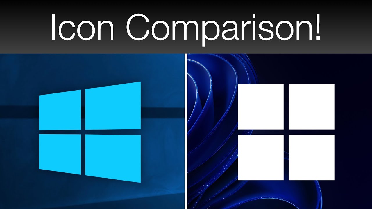 Windows 10 RTM vs Windows 11 Icons! - YouTube