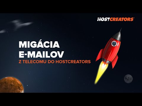 Migácia e-mailov z Telecomu do HostCreators