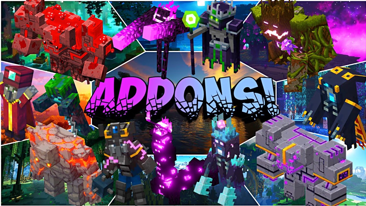🔥+300 MOBS! EL MEJOR ADDON-MOD DE MINECRAFT DUNGEONS PARA MINECRAFT PE ...