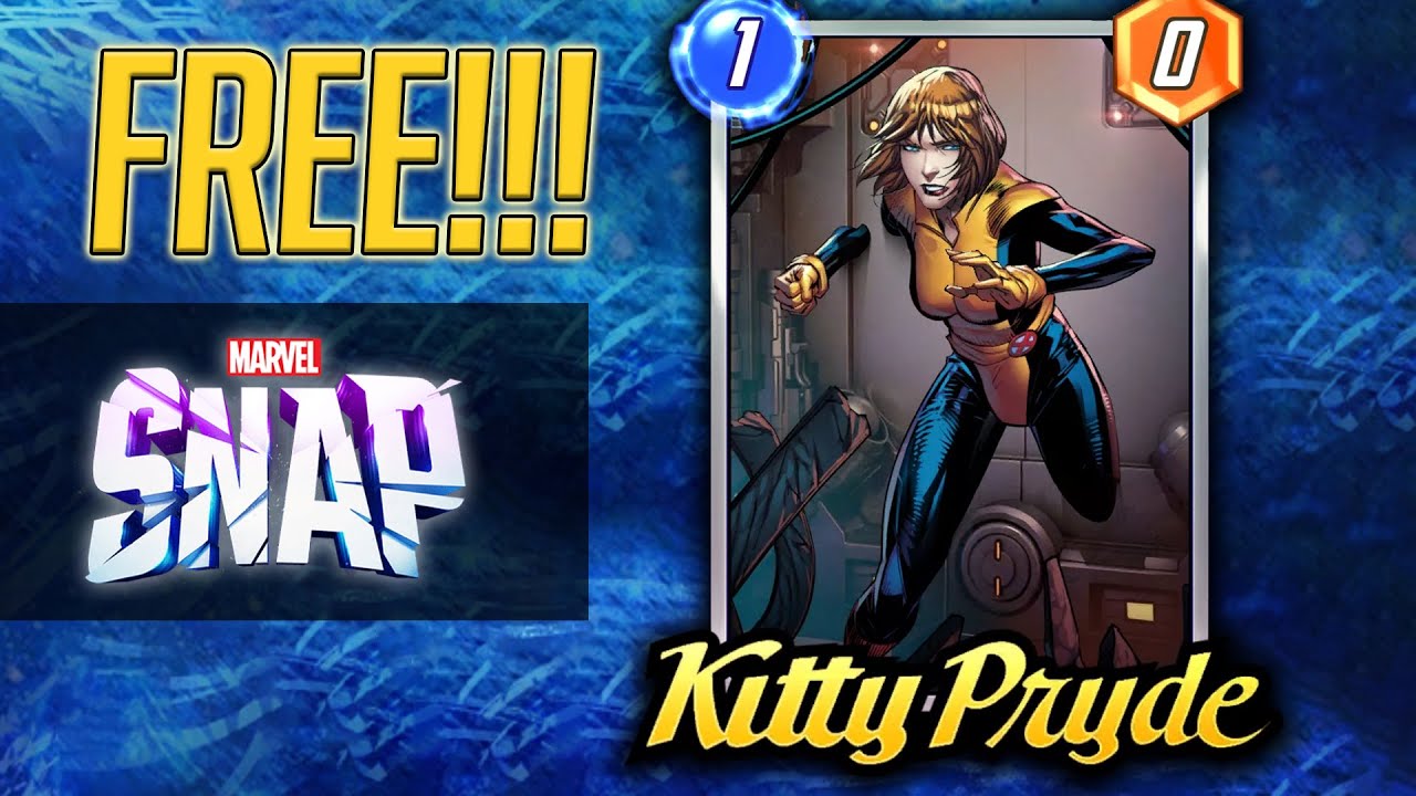 FREE Kitty Pryde For EVERYONE! | Marvel Snap - YouTube