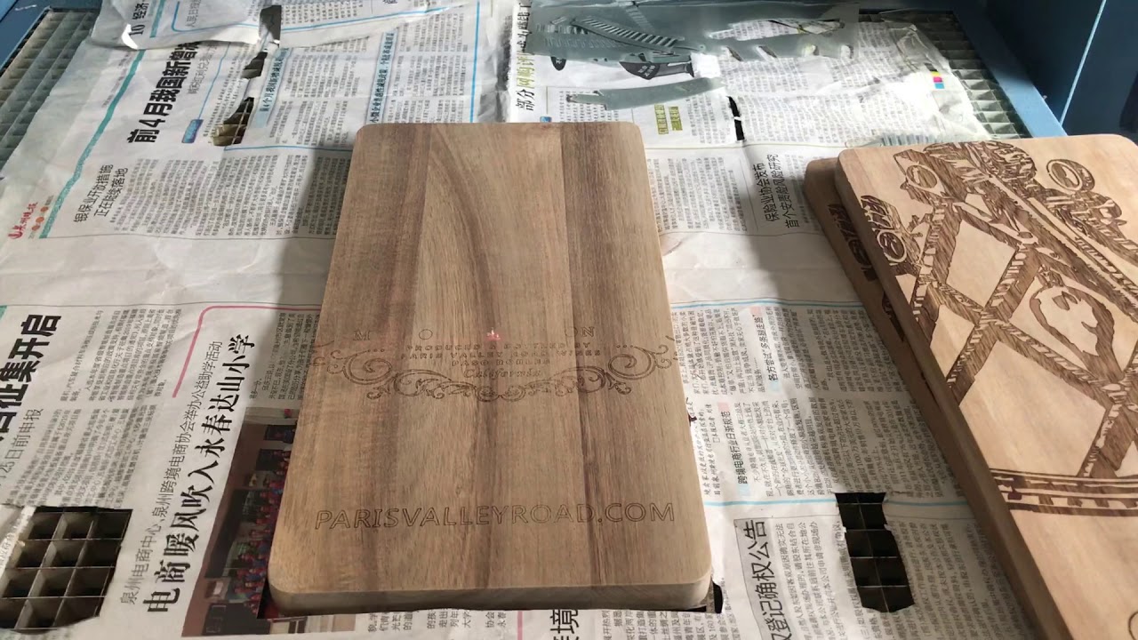 Wood dynamic 150w 275w 350w co2 laser marking machine.Whatsapp /wechat ...