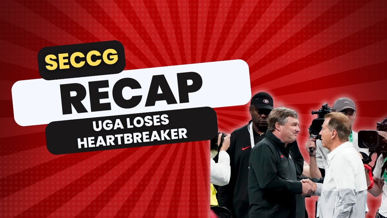 RECAP: Georgia Drops a Heartbreaker to Alabama in the SEC Championship ...