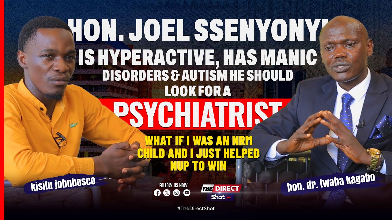 JOEL YOU HAVE NO RIGHT OF SPEAKING ABOUT MY NAME HON. DR TWAHA KAGABO ...