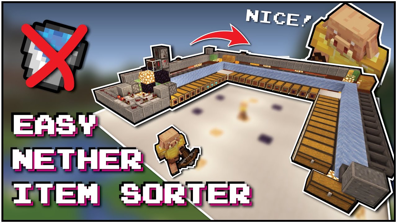 Minecraft Hopper Sorter