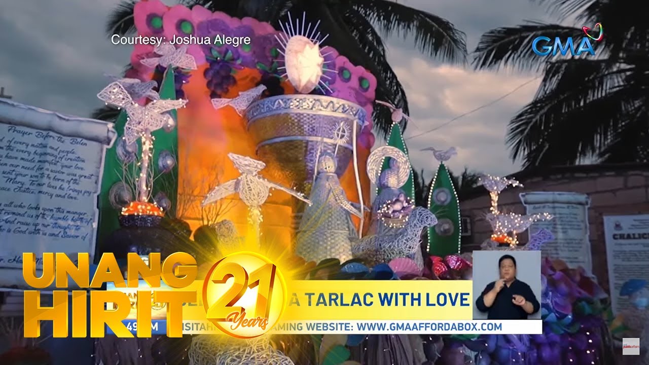Unang Hirit: Belenismo sa Tarlac with Love Anover! - YouTube