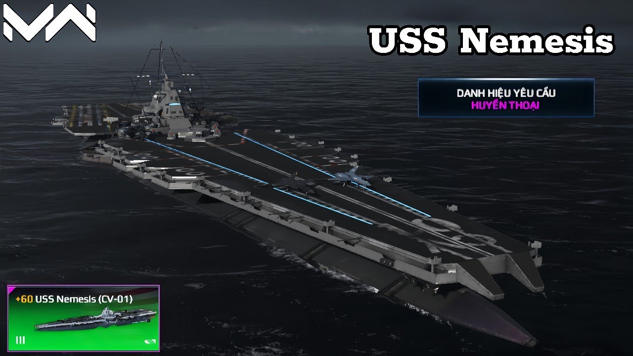 USS Nemesis (CV-01) - Tàu Sân Bay Trâu Nhất Game - Modern Warships ...