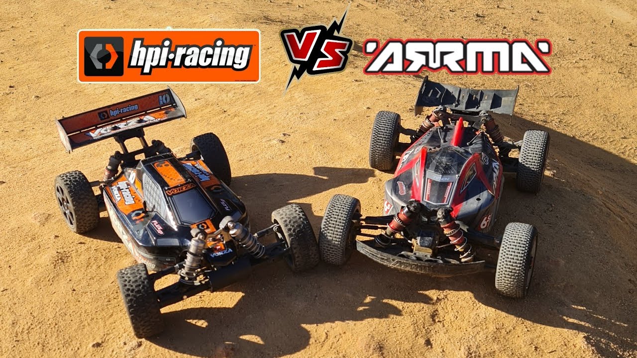 Hpi Vorza Flux buggy Vs Arrma Typhon v5 ...Which is the better basher ...