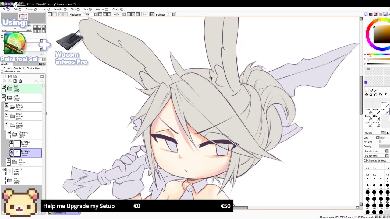 Battle Bunny Riven Chibi