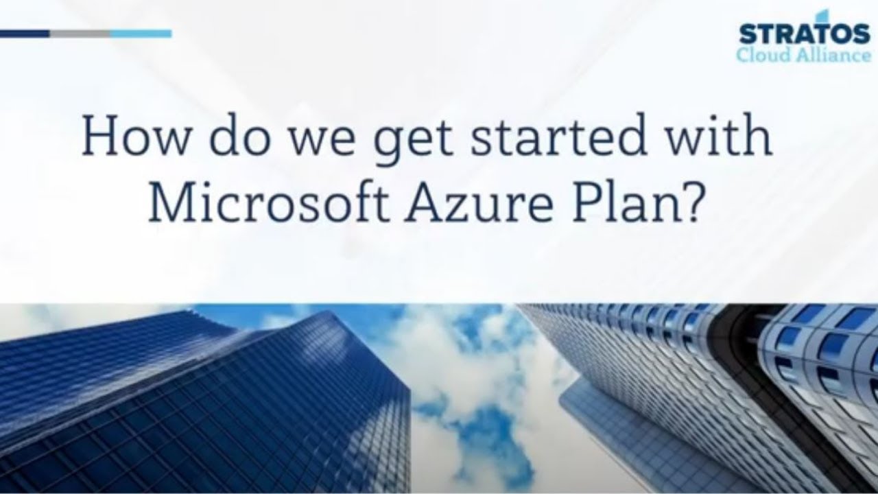 How to Get Started with Microsoft Azure Plan - YouTube