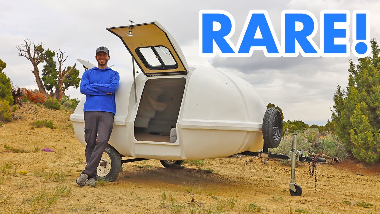 I Bought the World's Weirdest Teardrop Trailer - YouTube