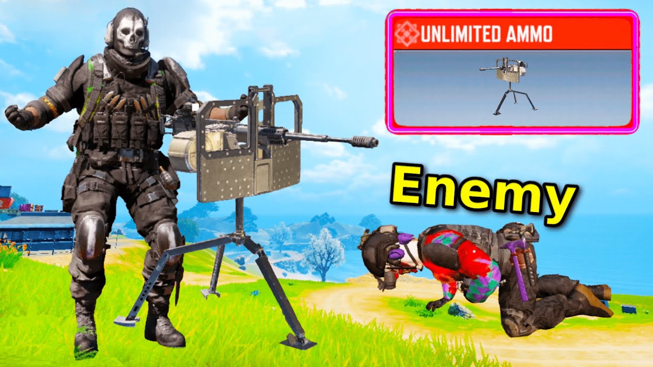 UNLIMITED AMMO TURRET in COD MOBILE - YouTube