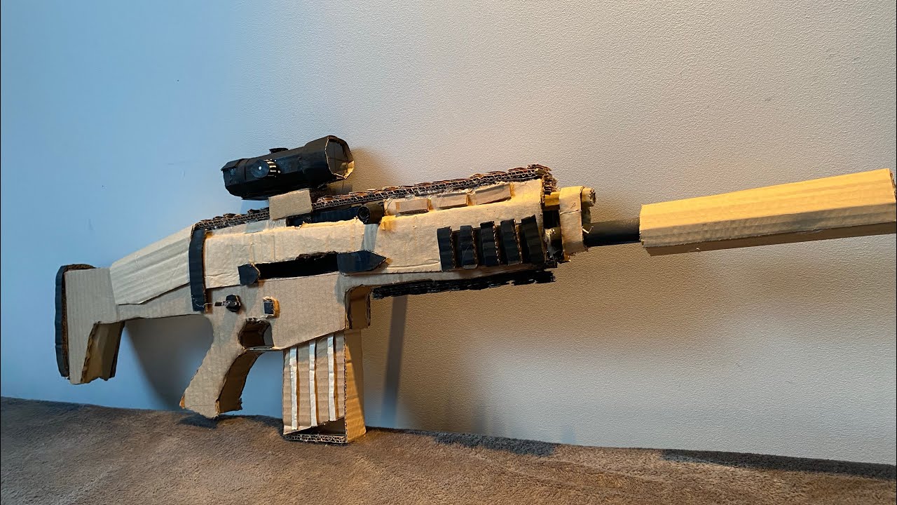 Cardboard Scar-H - YouTube