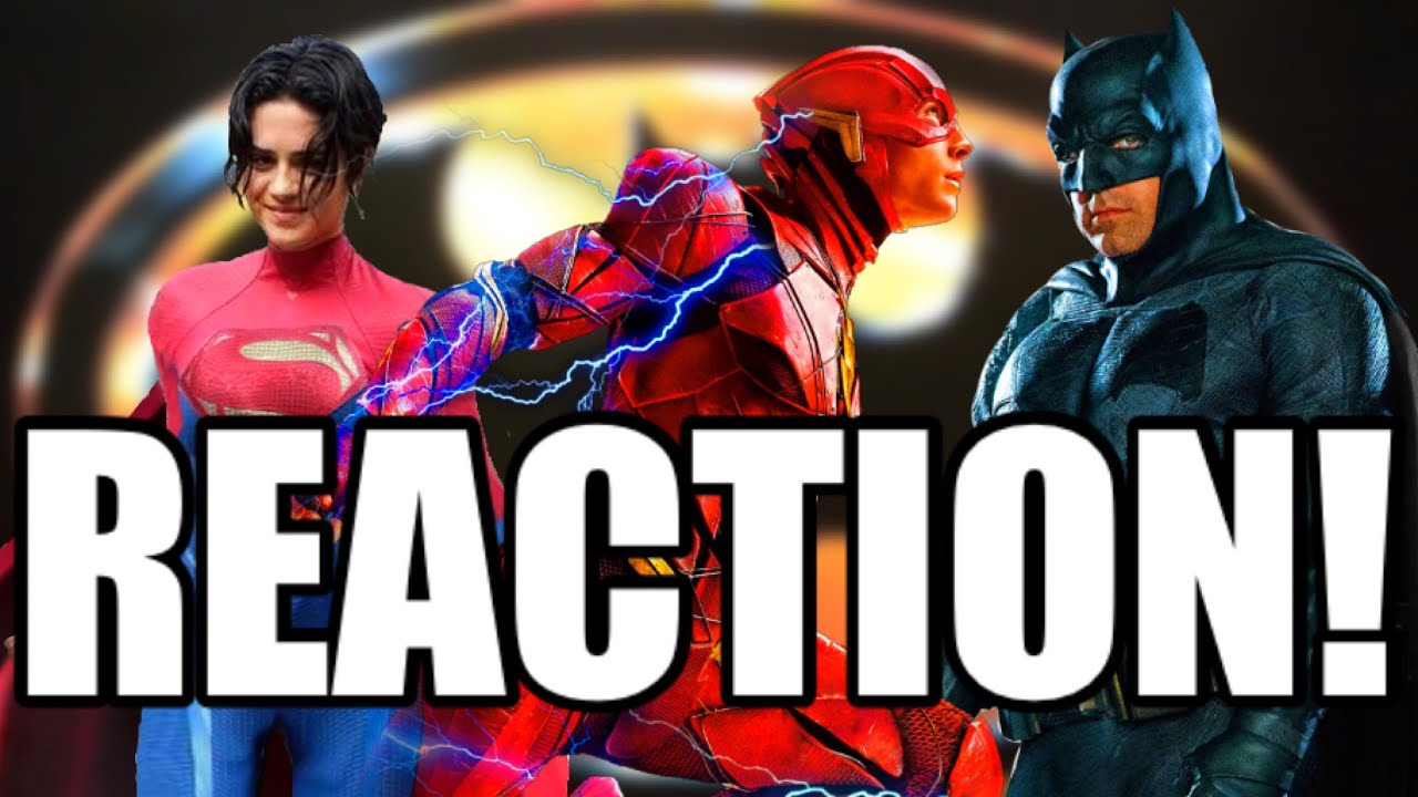 THE FLASH OFFICIAL TRAILER REACTION/BREAKDOWN! - YouTube