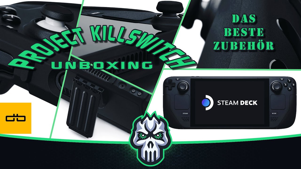 UNBOXING | Project Killswitch | dbrand upgrades Steamdeck with Travel ...