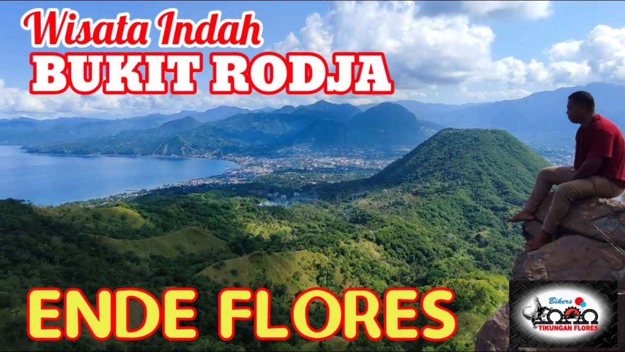 Indahnya Kota ENDE FLORES Dari Bukit RODJA // MUHASABAH SMANSA Wolowaru ...